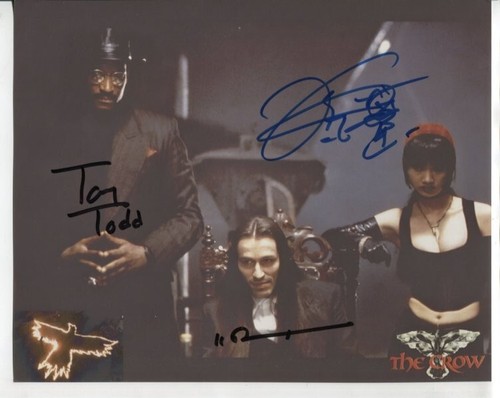 The Crow TONY TODD Bai Ling MICHAEL WINCOTT signed AUTOGRAPH 8838 | eBay