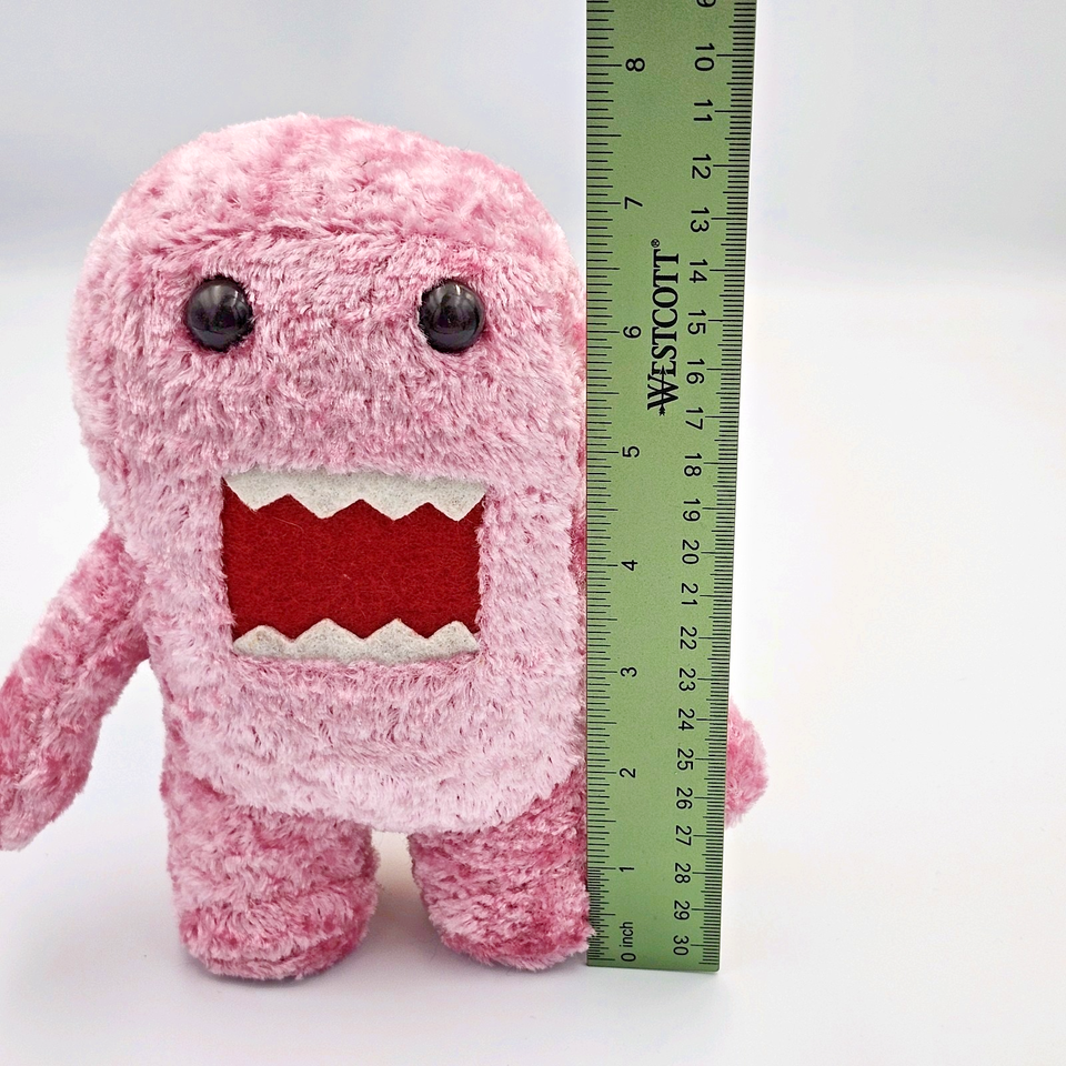 Domo Pink Monster 7" Plush Stuffed Animal Toy NHK-TYO 1998-2011 ...