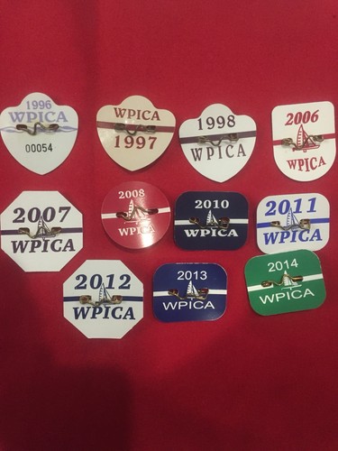 Lavallette Beach Badge Collection Season Lot Of 11 Years West Point ...