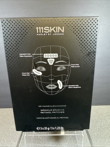 111Skin Wrinkle Erasing Retinol Patches Box 5061015161662| eBay