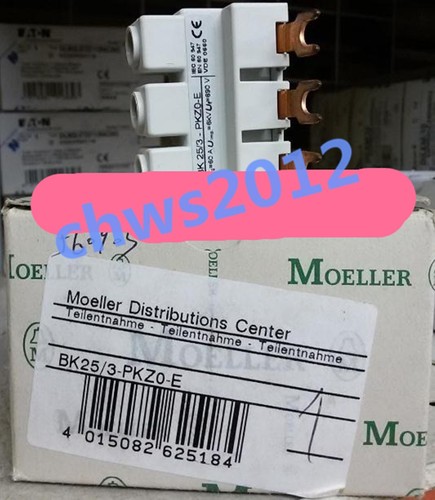 1 PCS New EATON MOELLER BK25/3-PKZ0-E motor switch incoming terminal ...