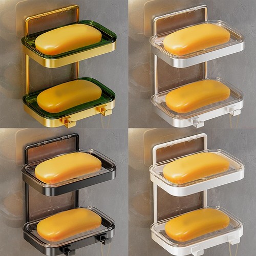 Wall Mounted Soap Holder Metal Soap Box Practical Soap Dish Bathroom | eBay