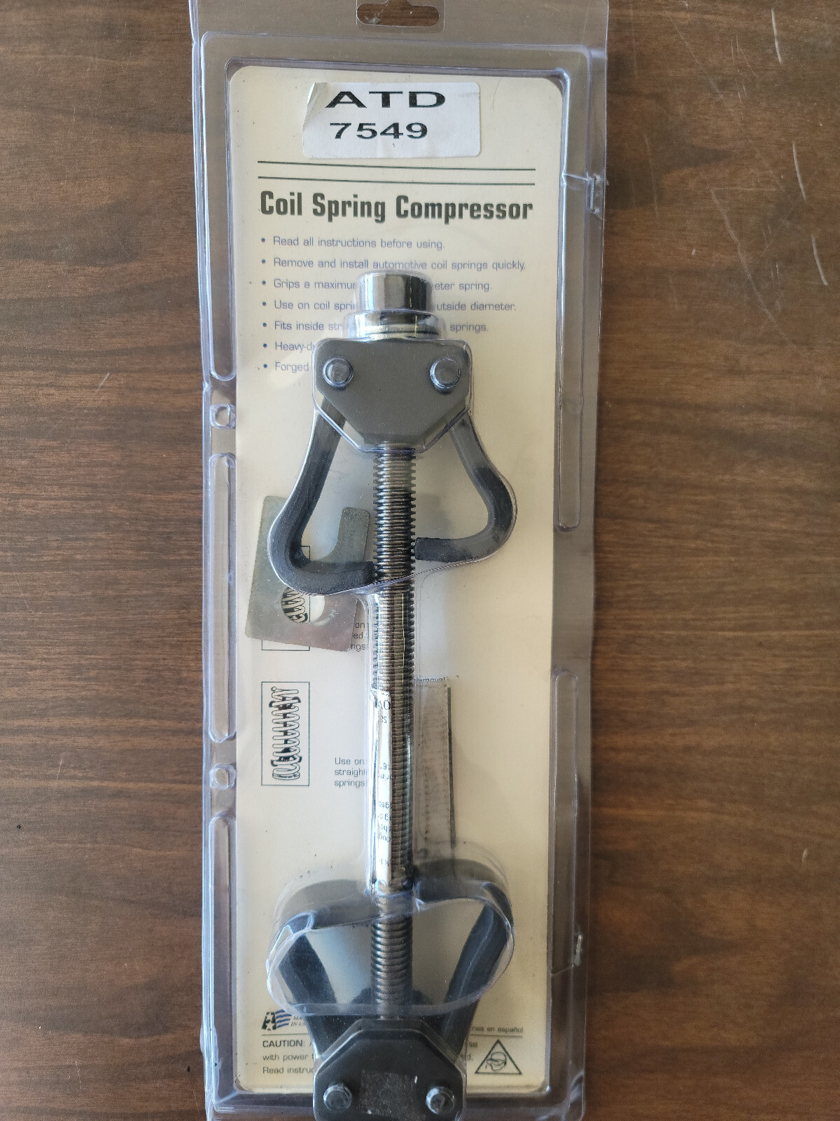 COIL SPRING COMPRESSOR ATD TOOLS 7549, NEW IN PACKAGE | eBay