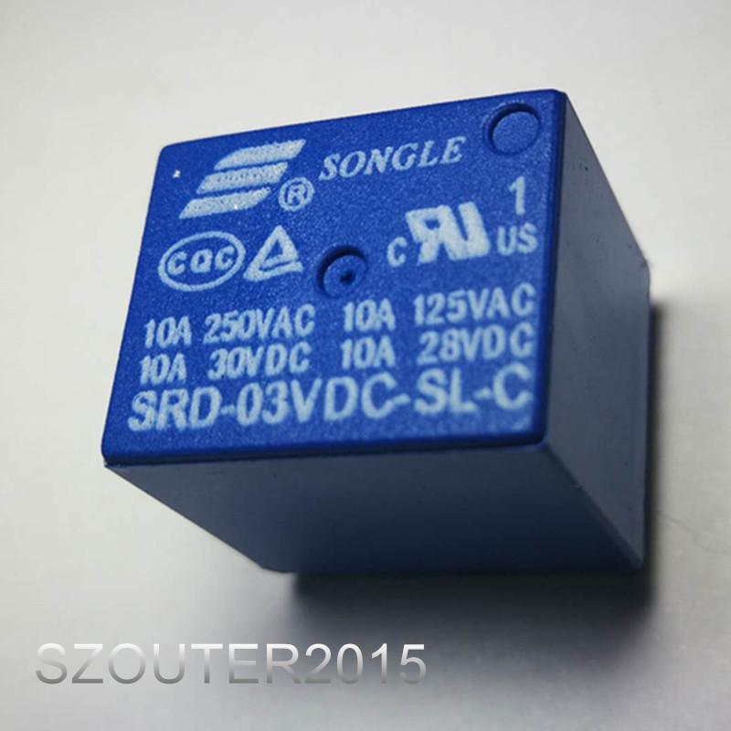 5PCS SRD-3VDC-SL-C 3V Relay SRD-03VDC-SL-C NEW | eBay