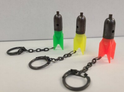 3 Vintage Cap Bomb Rocket Keychain- BRAND NEW -Rare | eBay