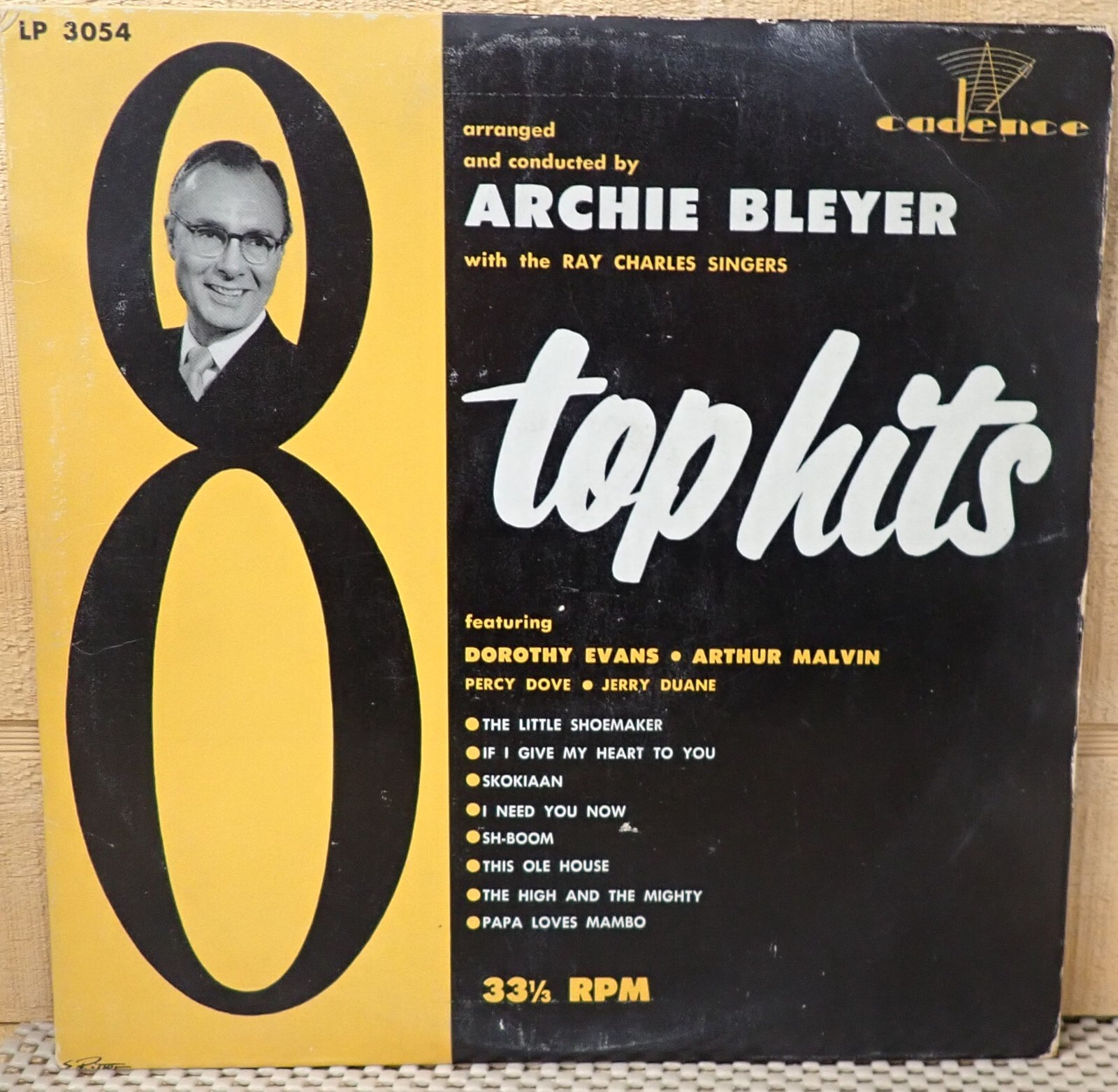 Archie Bleyer - 8 Top Hits - Cadence 10 Inch 33 RPM | eBay