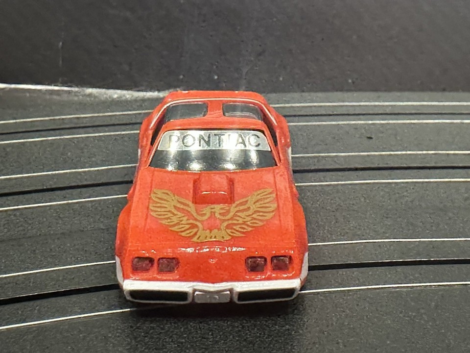 AFX Tomy Red/White Pontiac Firebird SRT Turbo Chassis HO Slot Car | eBay