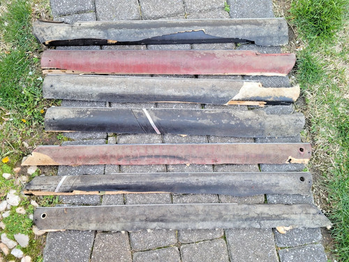 64 65 Dodge Plymouth B-body Door Panel Top Metal Splines Front & Rear ...