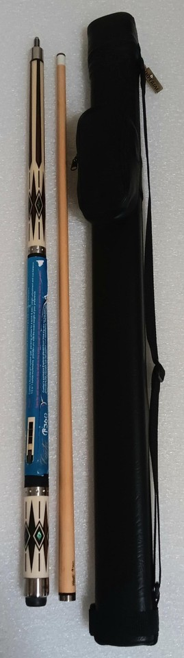 Cuetec R360 Inlay Series 58" Canadian Maple Abalone Pool Cue w Case ...