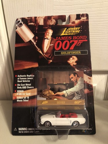 Johnny Lightning James Bond 007 Goldfinger Ford Mustang Die Cast Car ...