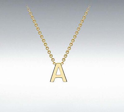 9ct Gold Initial & Chain : A - Z Available | eBay Australia