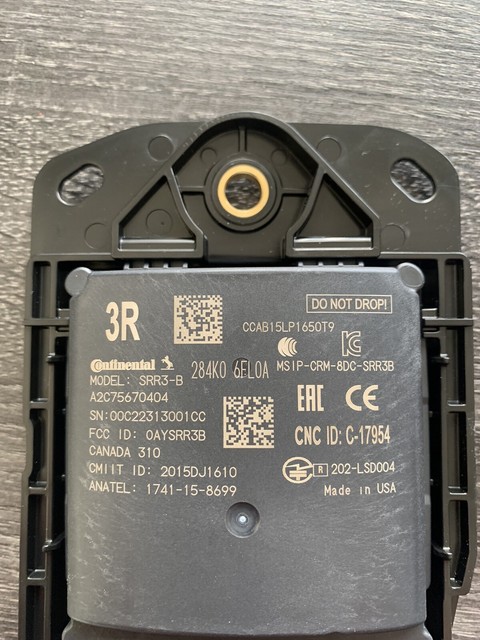 2017 - 2019 Nissan Rogue RH Passenger Blind Spot Object Sensor OEM ...