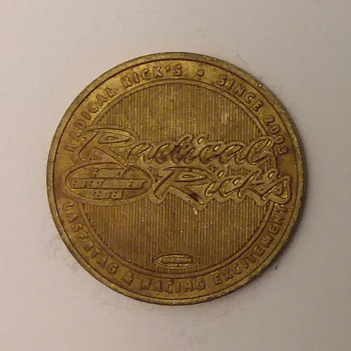 Radical Rick's Arcade Game Token 24mm | eBay