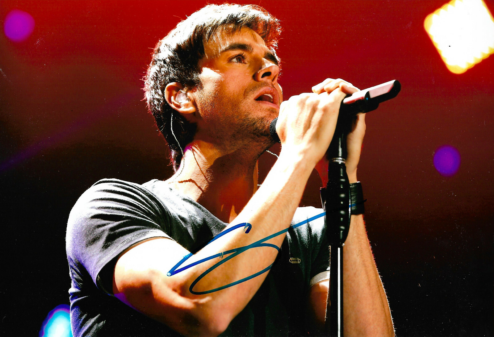 Enrique Iglesias signed 8x12 inch photo autograph | eBay