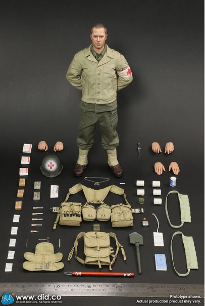 DID A80189 1/6 Male Soldier Figure Model 12" US Army Ranger Ryan Action ...