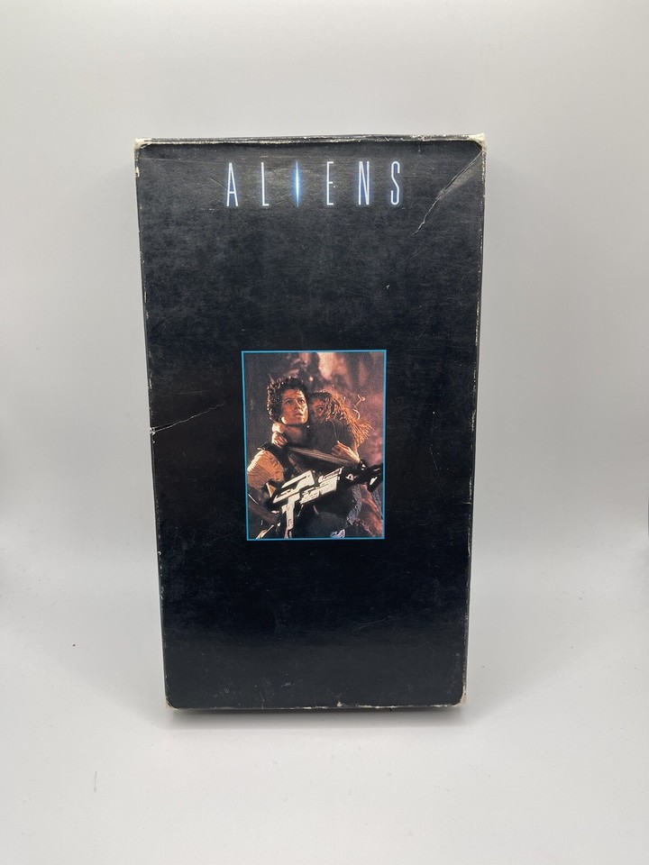 ALIEN AND ALIENS CBS/FOX HI FI RED VHS TAPE STARRING SIGOURNEY WEAVER ...