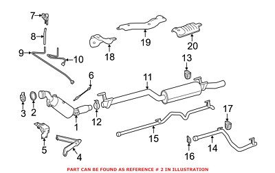 Genuine OEM Catalytic Converter Seal for Mercedes 0004920981 | eBay