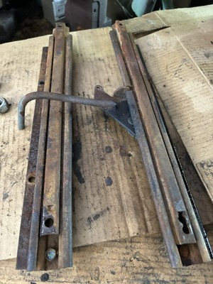 VINTAGE FARMALL 460 DIESEL UTILITY TRACTOR-SEAT SLIDE RAILS - Needs a ...