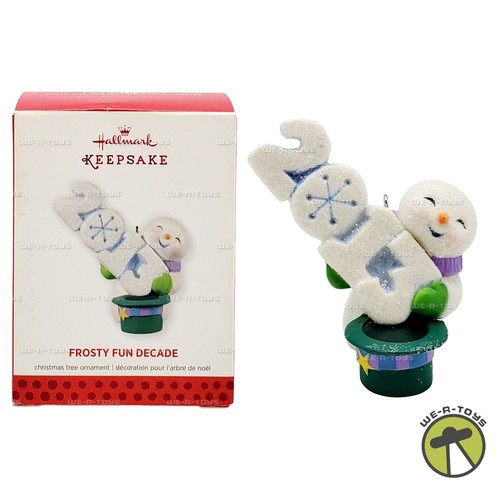 Frosty Fun Decade 2013 Hallmark Keepsake Christmas Ornament ...