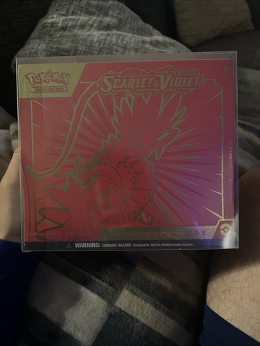 Pokémon Scarlet and Violet Base Set ETB: KORAIDON. (RED). Sealed. | eBay