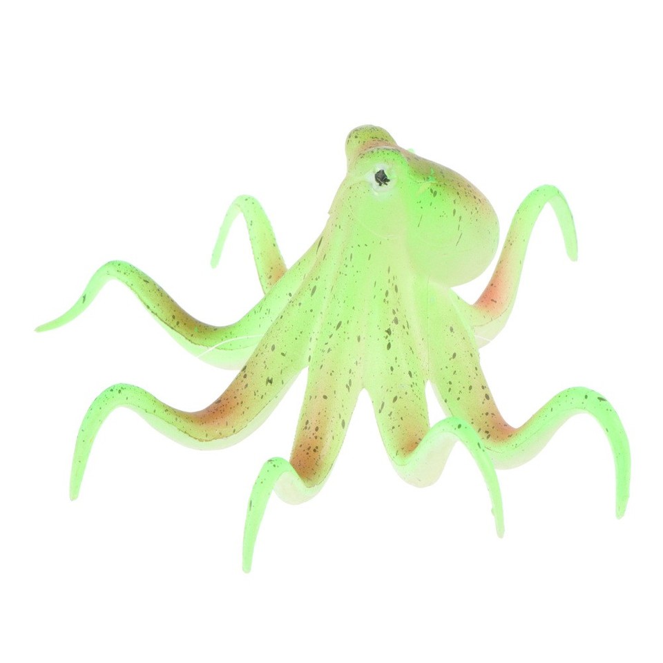 Fish Tank Micro Landscape Decoration Octopus Toys for Aquarium ...