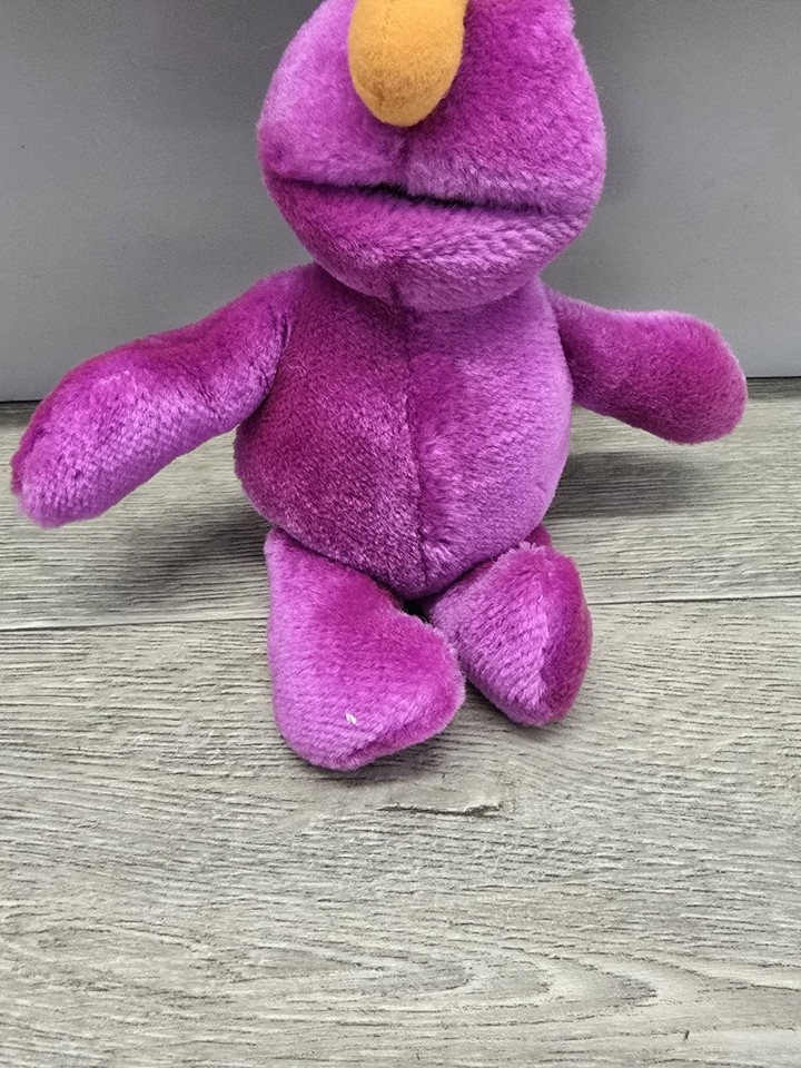 Vintage 1995 Jim Henson Sesame Street Telly Monster Applause Plush Soft ...