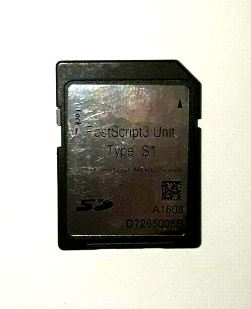 RICOH POSTSCRIPT Unit 3 TYPE S1 FOR 404559 D726-08 Pro 8100EX 8120s ...
