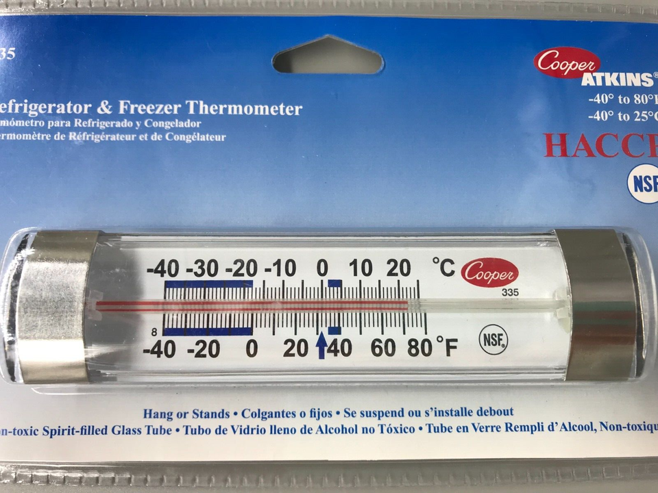 Cooper Atkins Fridge & Freezer Thermometer: 2 Pack | eBay