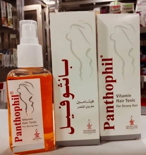 Panthophil vitamin hair tonic For men and women for hair loss treatment ...