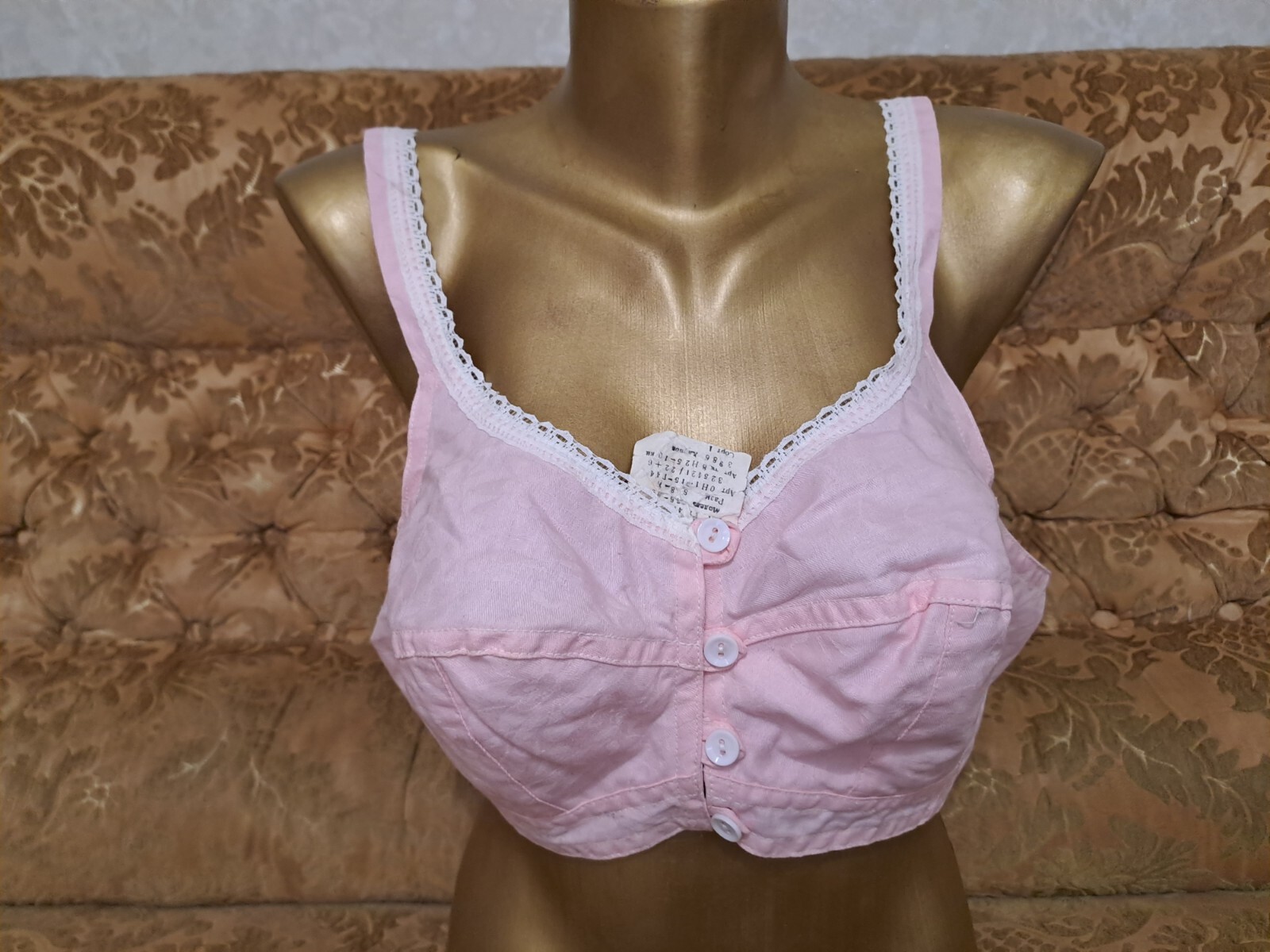 Semi-grace, USSR underwear, vintage, Soviet bra - Gem