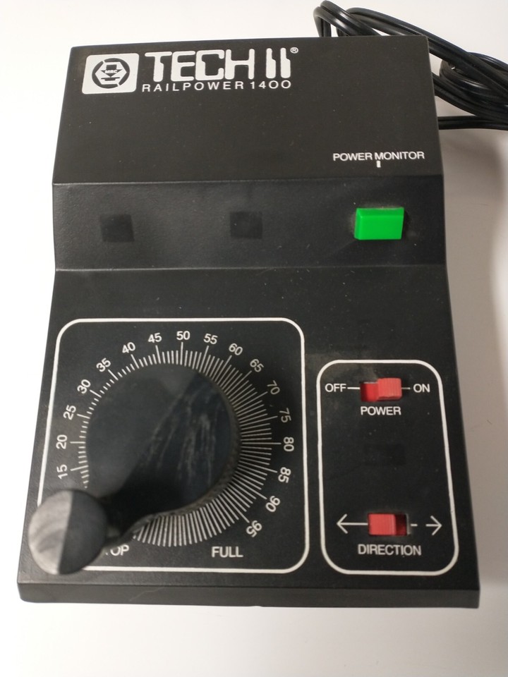MRC TECH II Railpower 1400 Model Train Control Transformer IN BOX | eBay