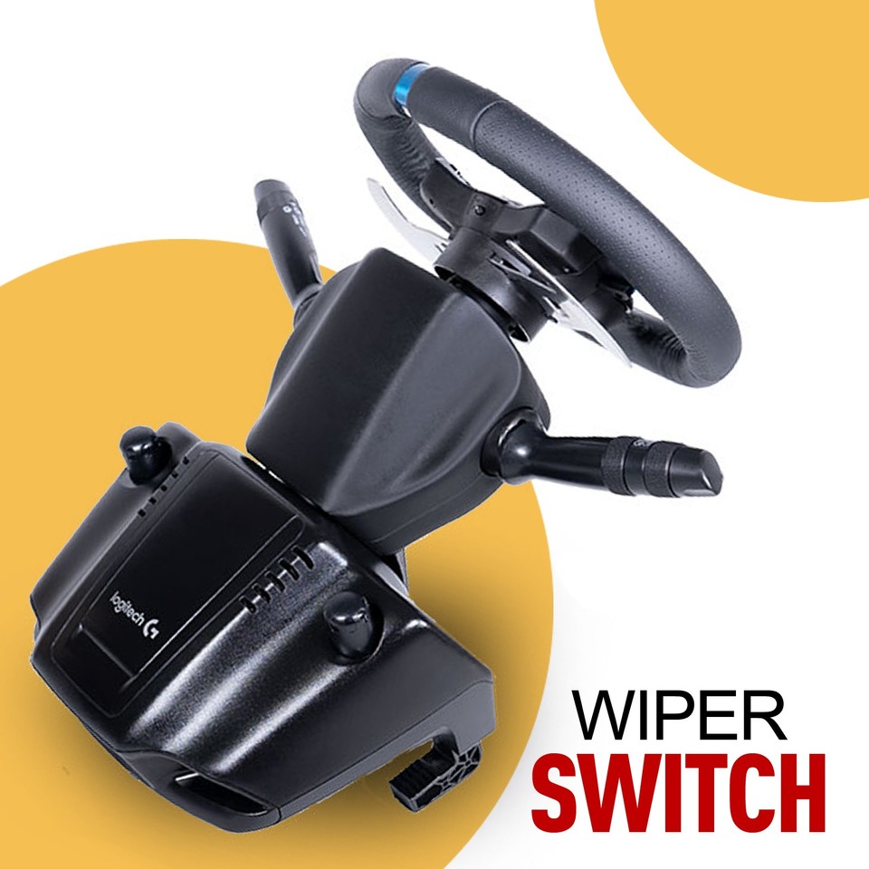 For Logitech G27 G29/g920 Thursmaster Steering Wheel Turn Signal Wiper ...