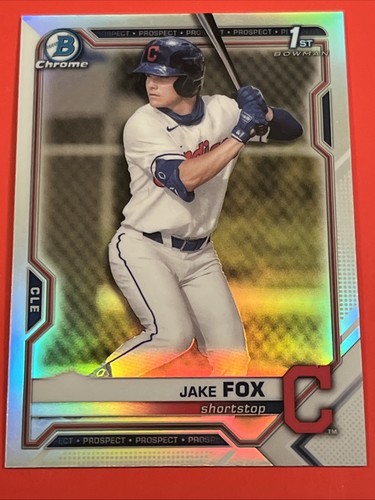2021 Bowman Draft Chrome 1st Bowman Jake Fox Refractor #BDC-102 | eBay