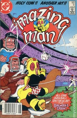 Mazing Man Canadian Price Variant #6 VG 1986 Stock Image Low Grade | eBay