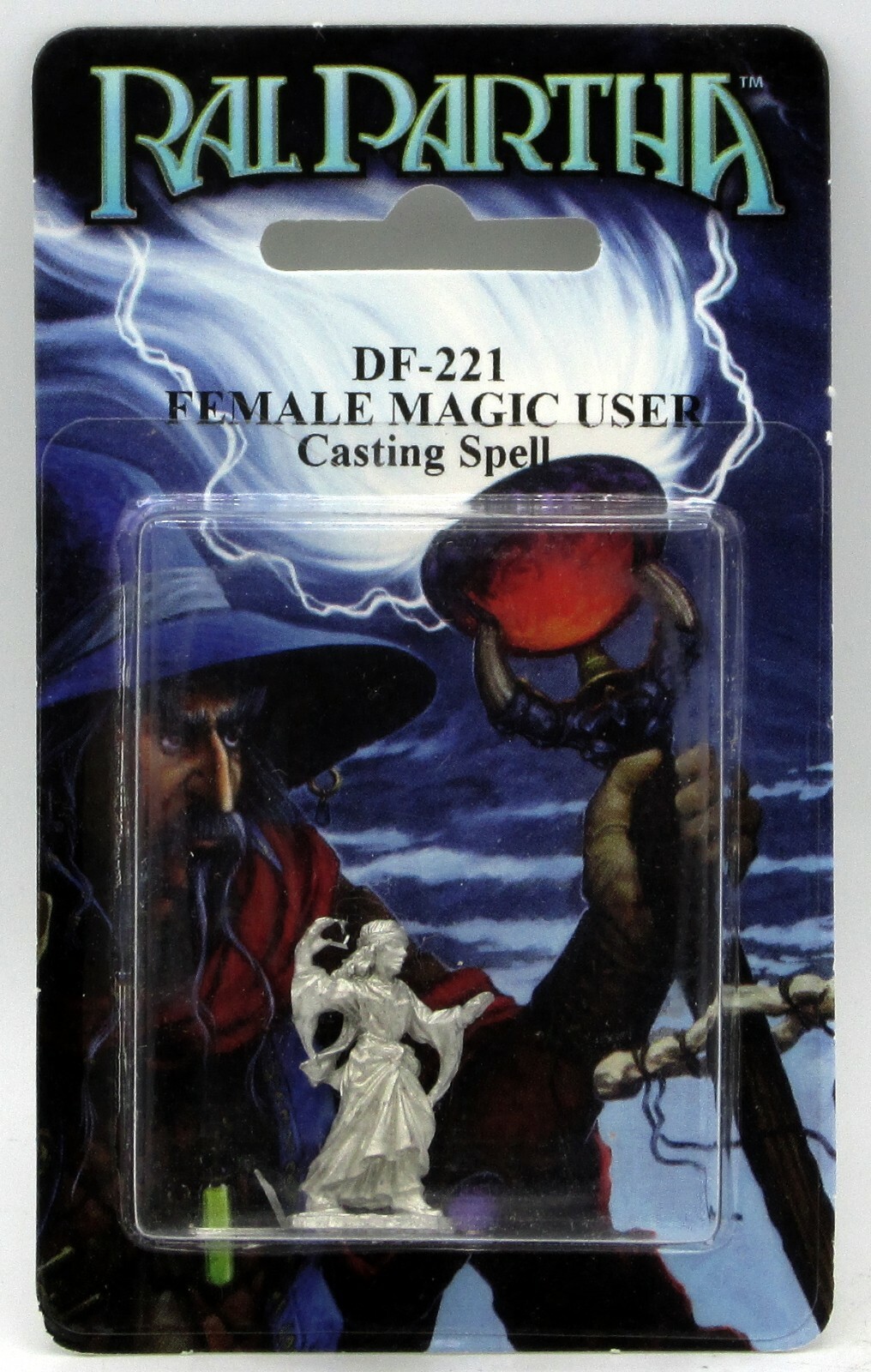 Ral Partha DF-221 Female Magic User Casting Spell (Player Character ...