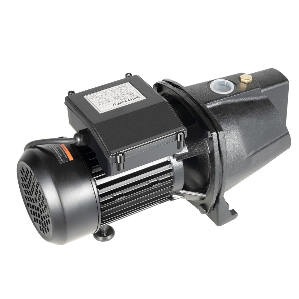 3/4HP Well Jet Pump Self-Priming Shallow Water Pump with Pressure ...