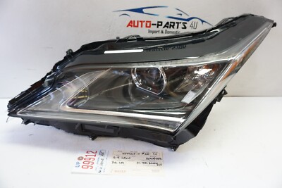 broken tabs 2016-2018 LEXUS RX350 RX450h DRIVER FULL LED HEADLIGHT OEM ...