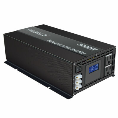 Pure Sine Wave Solar Inverter 36VDC to 120VAC 3000W Power Inverter ...