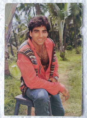 Bollywood India Actor Akshay Kumar Rare Old Original Postcard Post card ...