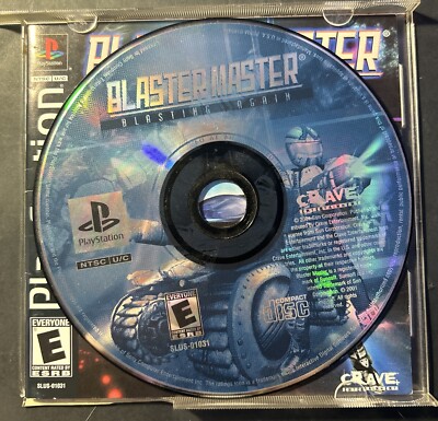 Blaster Master: Blasting Again (Sony PlayStation 1, 2001) With manual ...