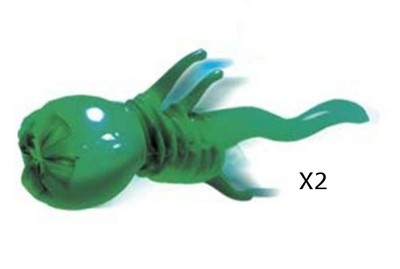 LEGO - Bionicle Weapon Squid Ammo (Rubber) - (X2) Trans-Light Blue | eBay