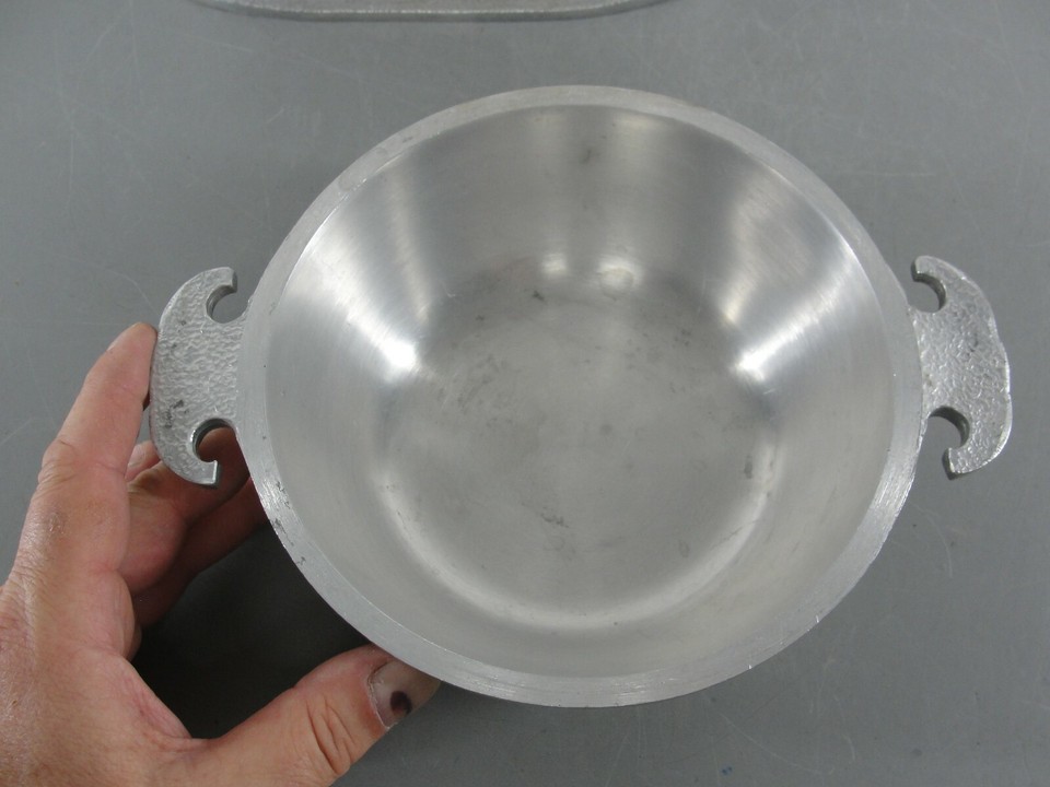 GUARDIAN SERVICE CAST ALUMINUM OVAL ROASTING PAN 5 Qt 10x15 SML 3 CUP 7 ...