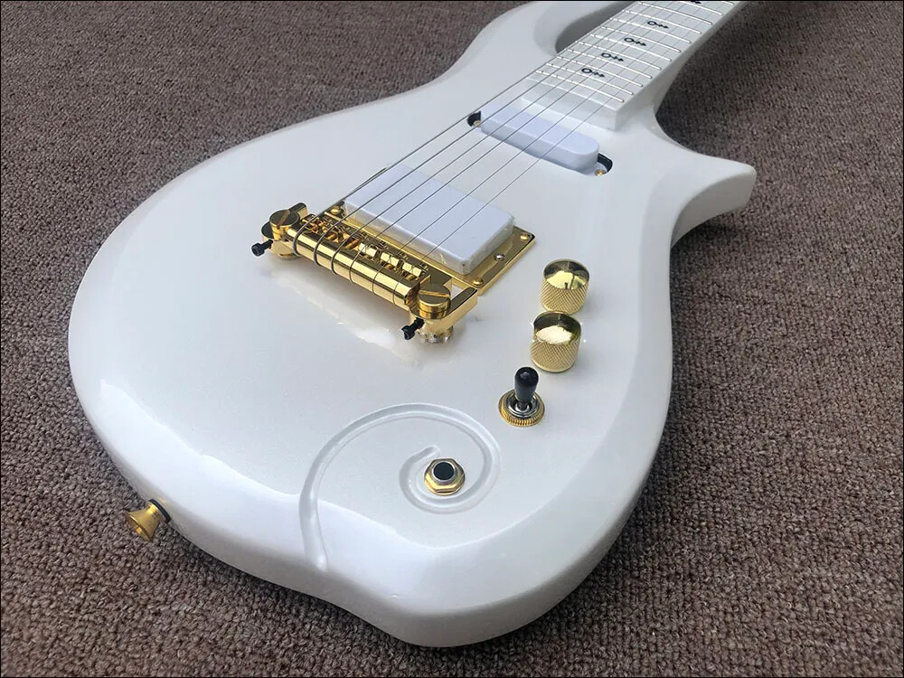 Diamond Series White Prince Cloud Electric Guitar Maple Neck, Symbol ...