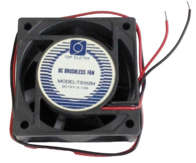 60mm 12V DC Quiet Brushless CPU Computer Fan Cooling Motor and Case ...