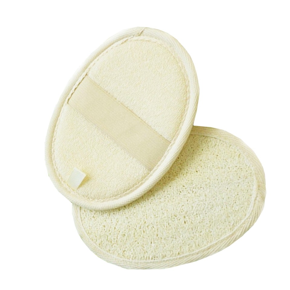 Soft Fresh Natural Loofah Loof Sponge Shower Spa Body Scrubber | eBay