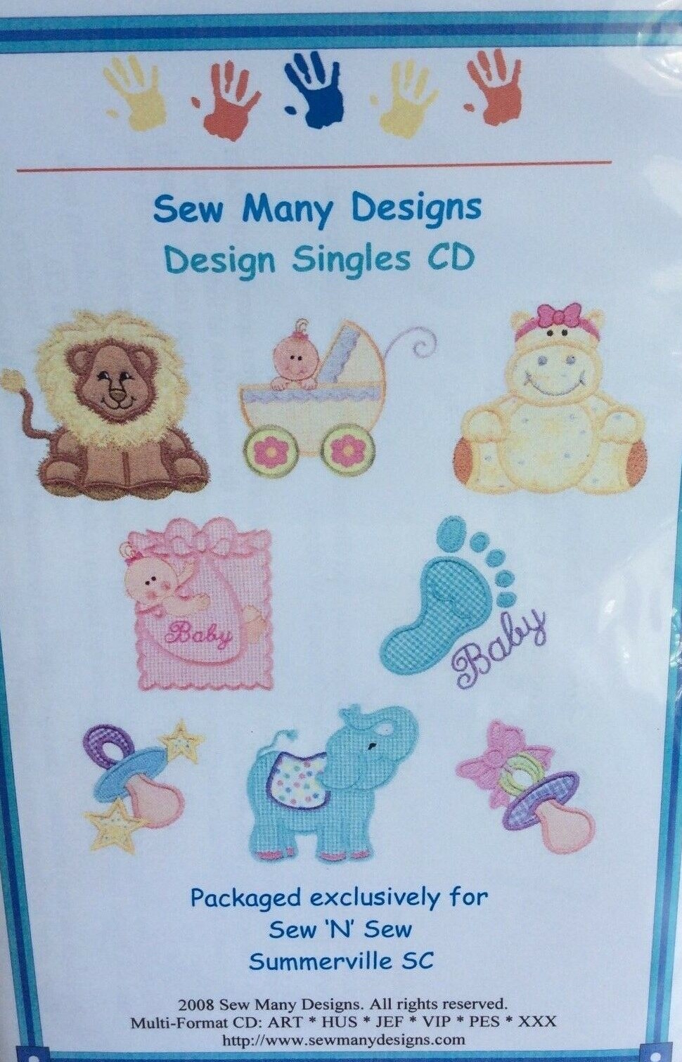 SEW MANY DESIGNS-MACHINE EMBROIDERY- DESIGN SINGLES CD-NEW | eBay