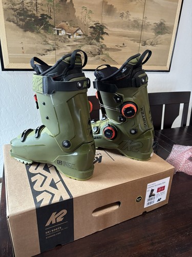 K2 Cortex 130 Zonal Dual BOA Men's Ski Boots, M27.5 | eBay