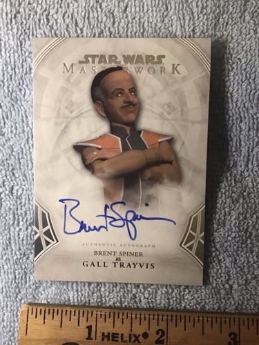 Star Wars Brent Spiner As Gall Trayvis Autograph Trading Card Topps ...