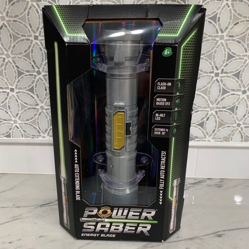 Goliath Power Saber Energy Blade Lightsaber Style LED SFX Extendable ...