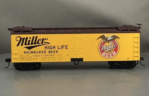 Walthers - Miller High Life Beer - 40' Wood Reefer + Wgt # 93189 | eBay